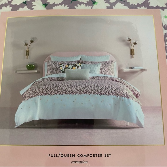 kate spade | Bedding | Kate Spade Floral Lavender Comforter Set | Poshmark